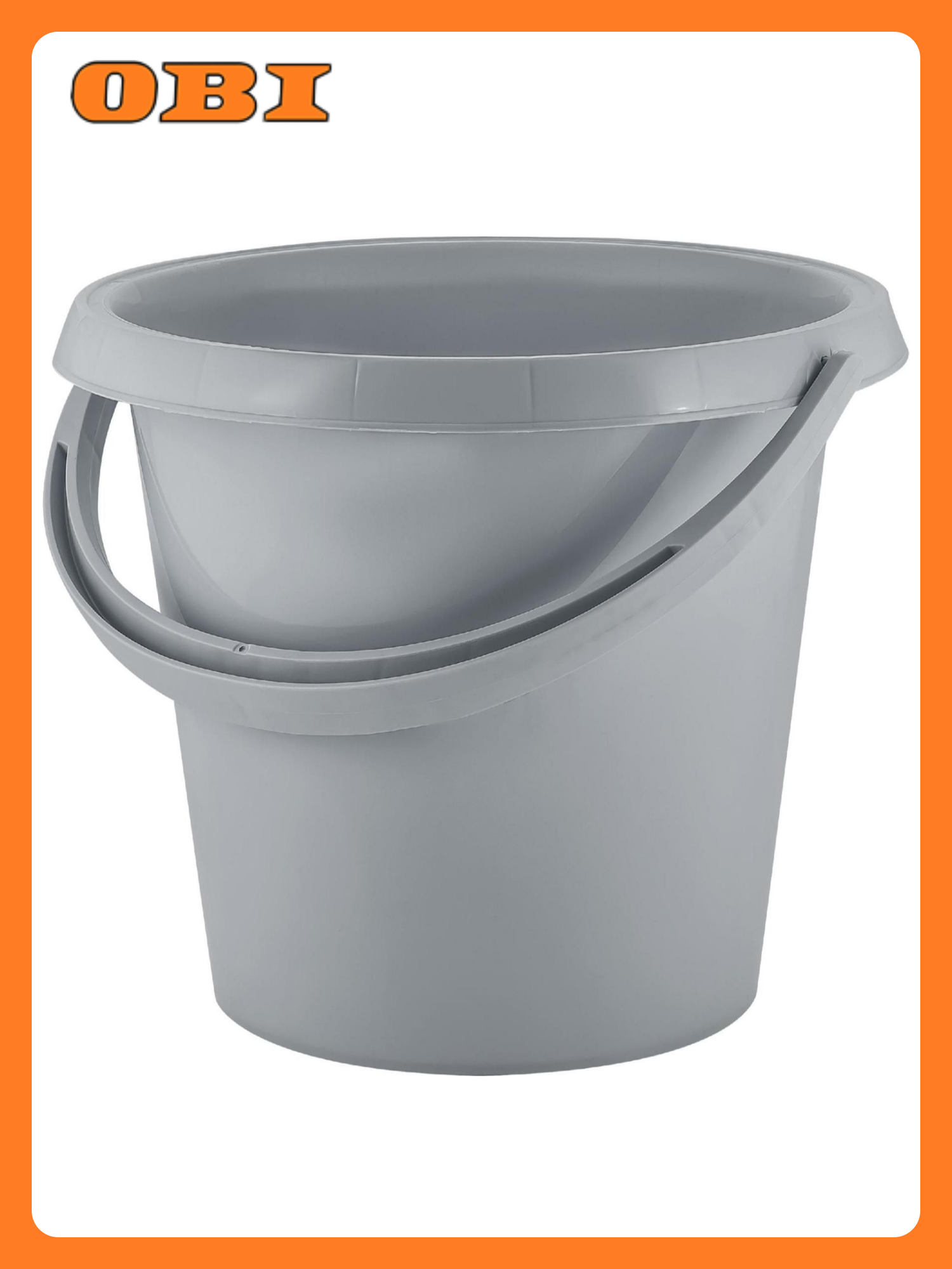 Ведро Plast Team AMPARI 10л серый шторм