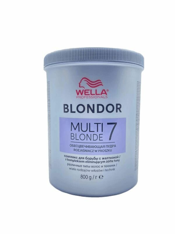 Wella Professionals Пудра BLONDOR MULTI BLONDE для обесцвечивания волос, 800 г Супра для осветления волос