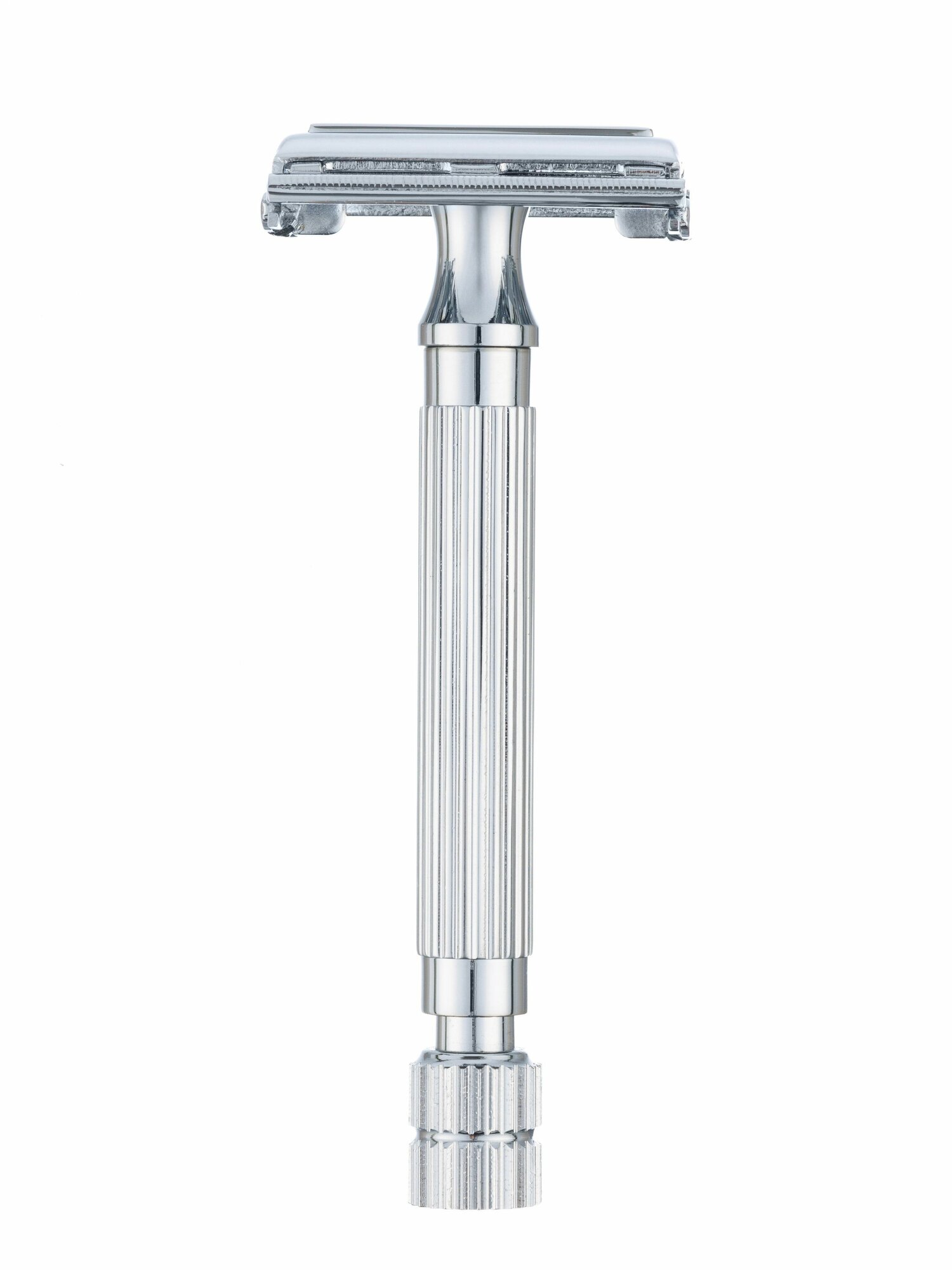 Станок Т образный для бритья мужской ERBE Solingen, нержавеющая сталь, хромированное покрытие, серебристый