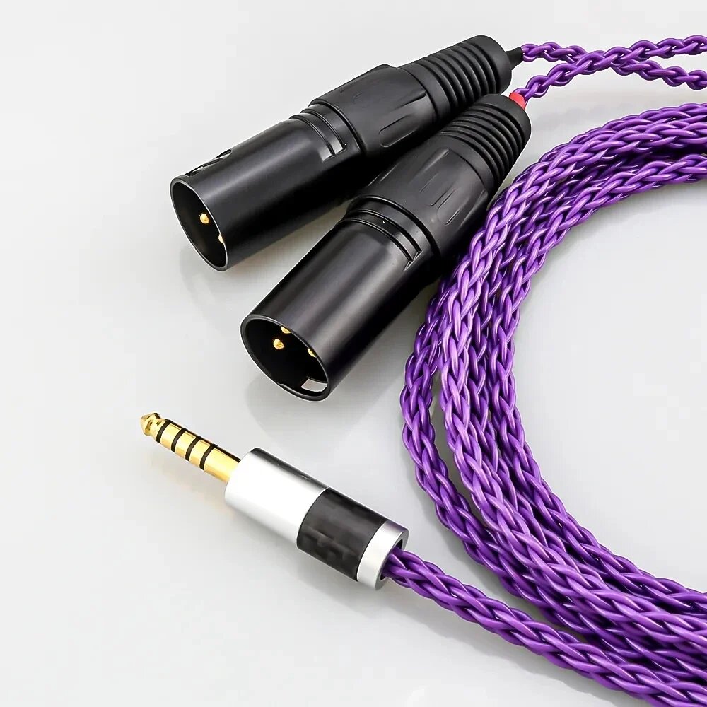 Аудиокабель Audiocrast 8-жильный 1.5м 4.4мм - XLR