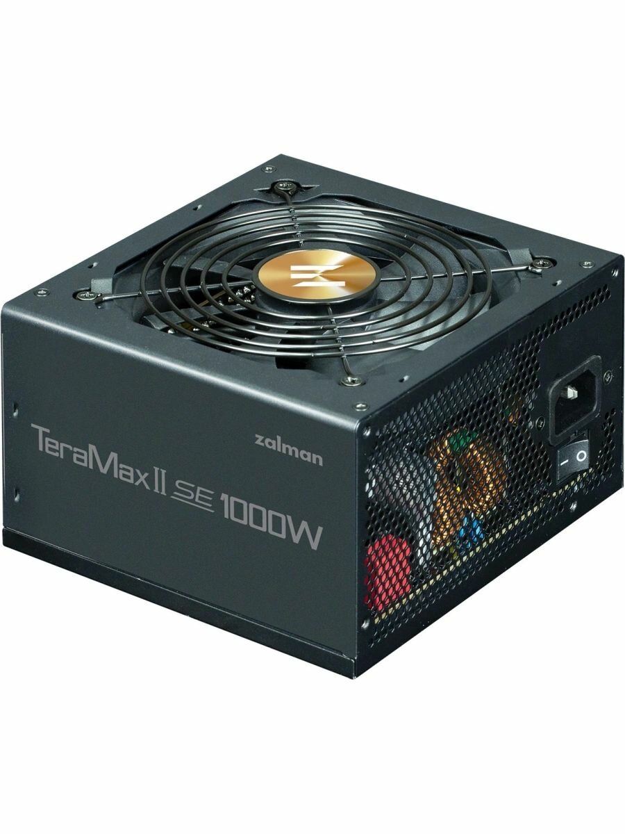 Блок питания Zalman ATX 1000W ZM1000-TMX2SE Gen.5 80+ gold 24pin APFC 120mm fan 12xSATA Cab Manag RTL