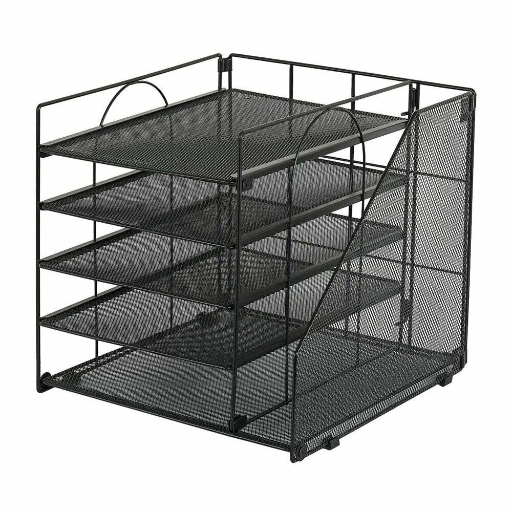 Органайзер для документов 5-уровневый, Черный