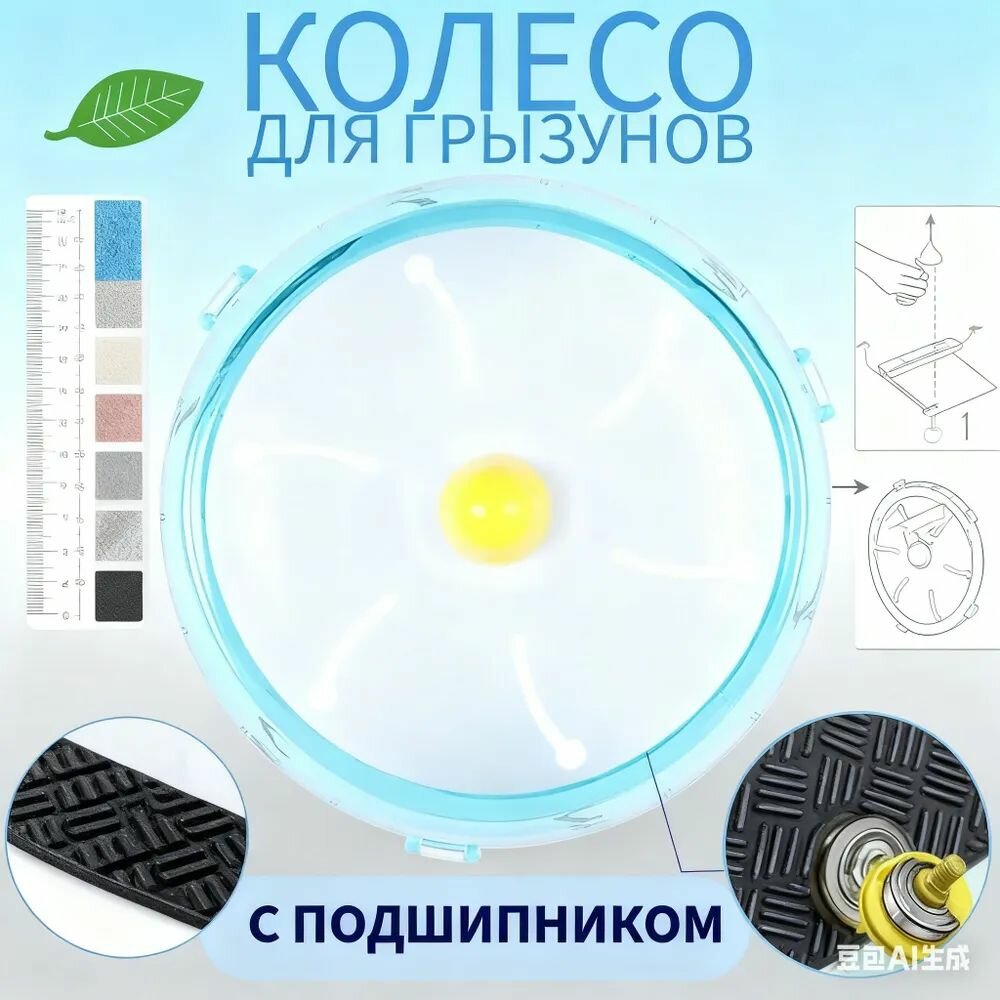 Колесо для грызунов 21см