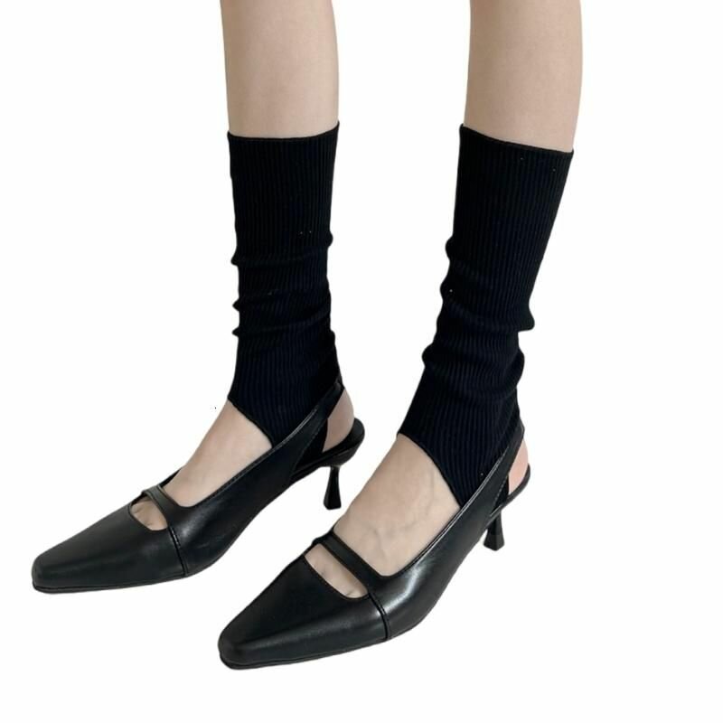 Гетры без пальцев для балета, Черный