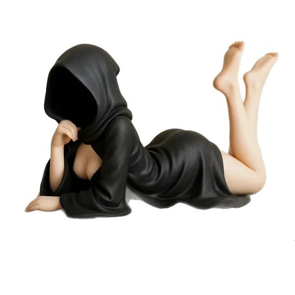 Статуэтка королевы в чёрной мантии, S