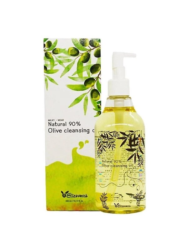 Elizavecca Масло гидрофильное Natural 90% Olive Cleansing Oil, 300 мл