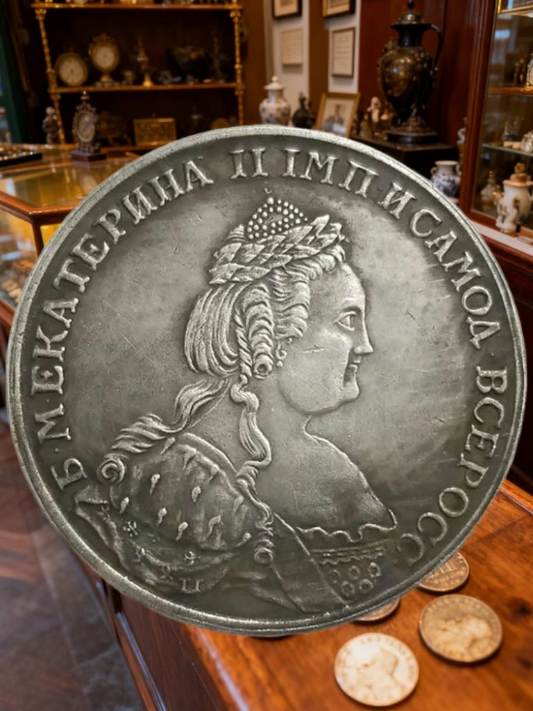 Монеты/Старинная русская монета 1789 года