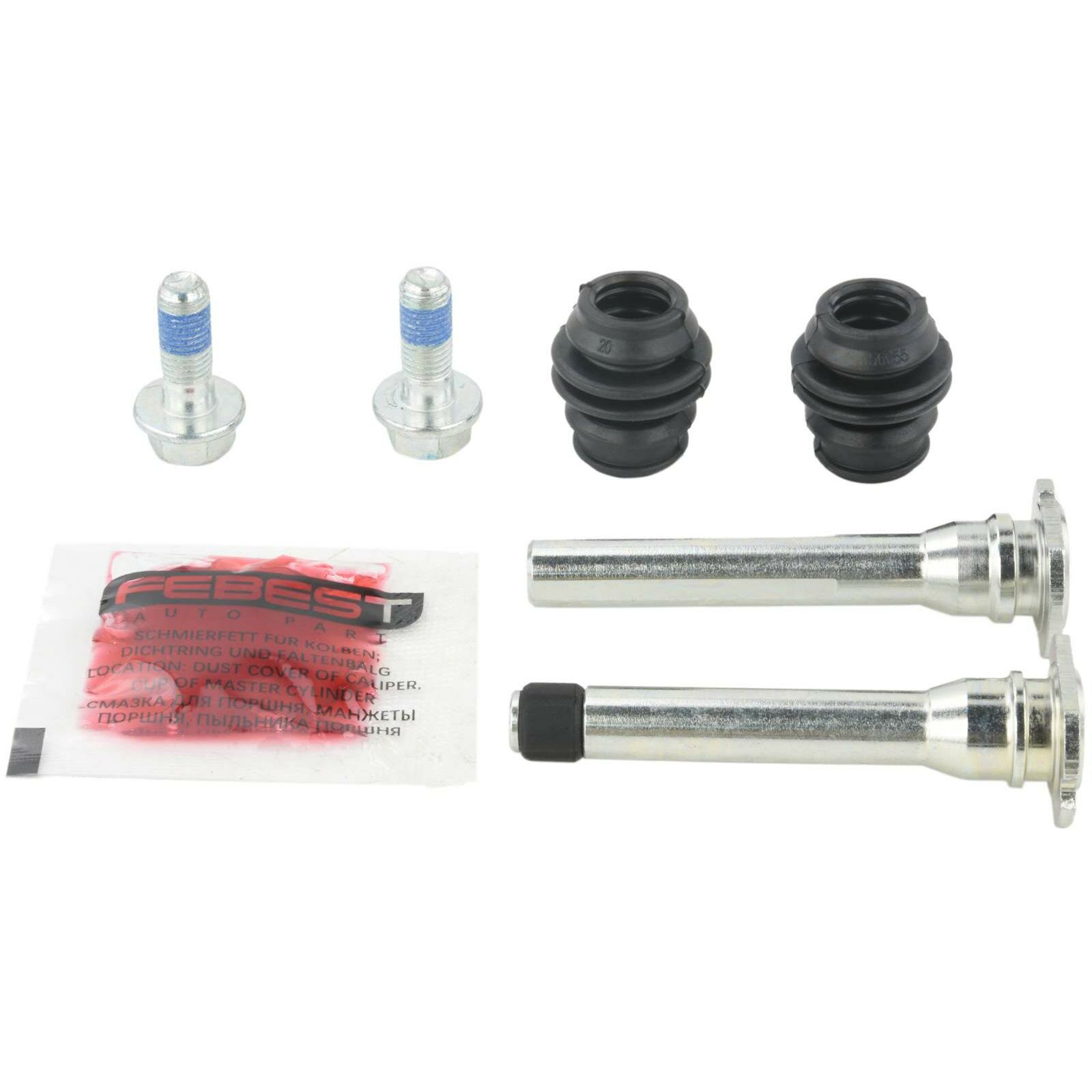 Втулка направляющая суппорта тормозного к-т NISSAN X-TRAIL 2001-2013 0874-G12F-KIT FEBEST