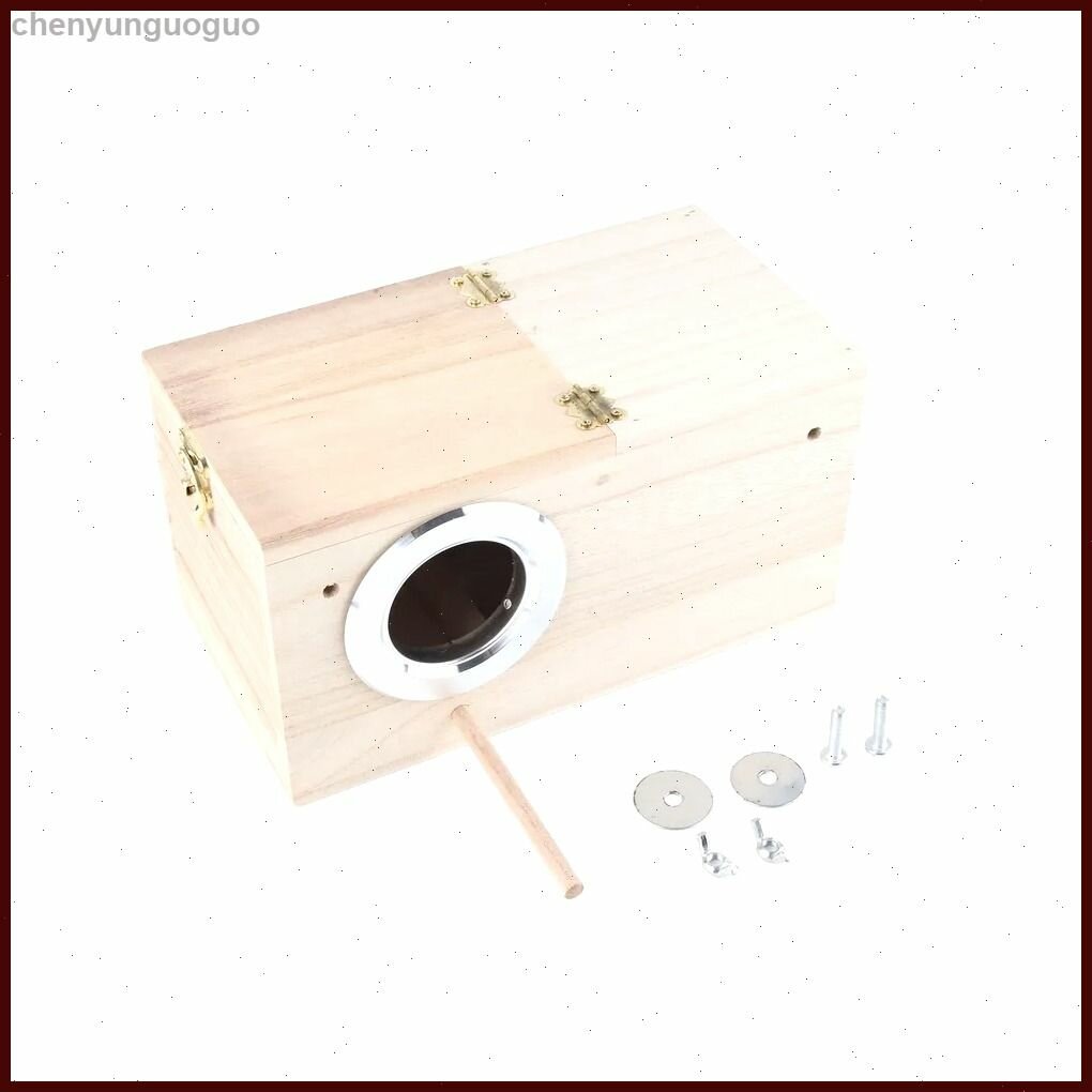 Домик для птиц 13x13x24 5 см гнездо коробка для животных