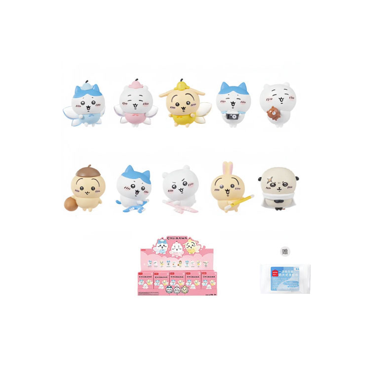 MINISO x Chiikawa Happiness Buddy Mystery Box Mystery Boxes Single Mystery Box/Full Box 10 Pcs