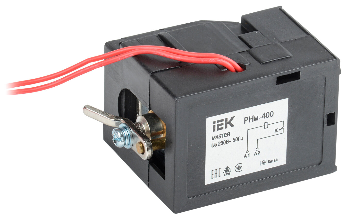 Расцепитель независимый IEK катушка 220 В, для установки на DIN-рейку