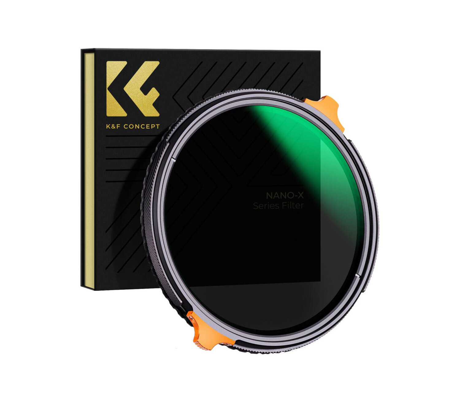 Светофильтр K&F Concept Nano-X ND4-ND64 / CPL, 82 мм, поляризационный, просветляющий, водотталкивающий