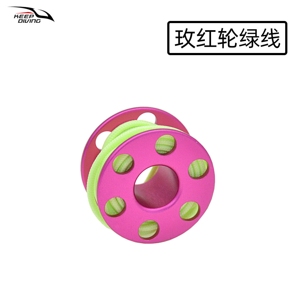 Подвеска для мини-катушки для дайвинга, алюминиевый сплав, светящаяся подвеска для катушки, слон, тянущийся буй, маленький аксессуар, сувенир