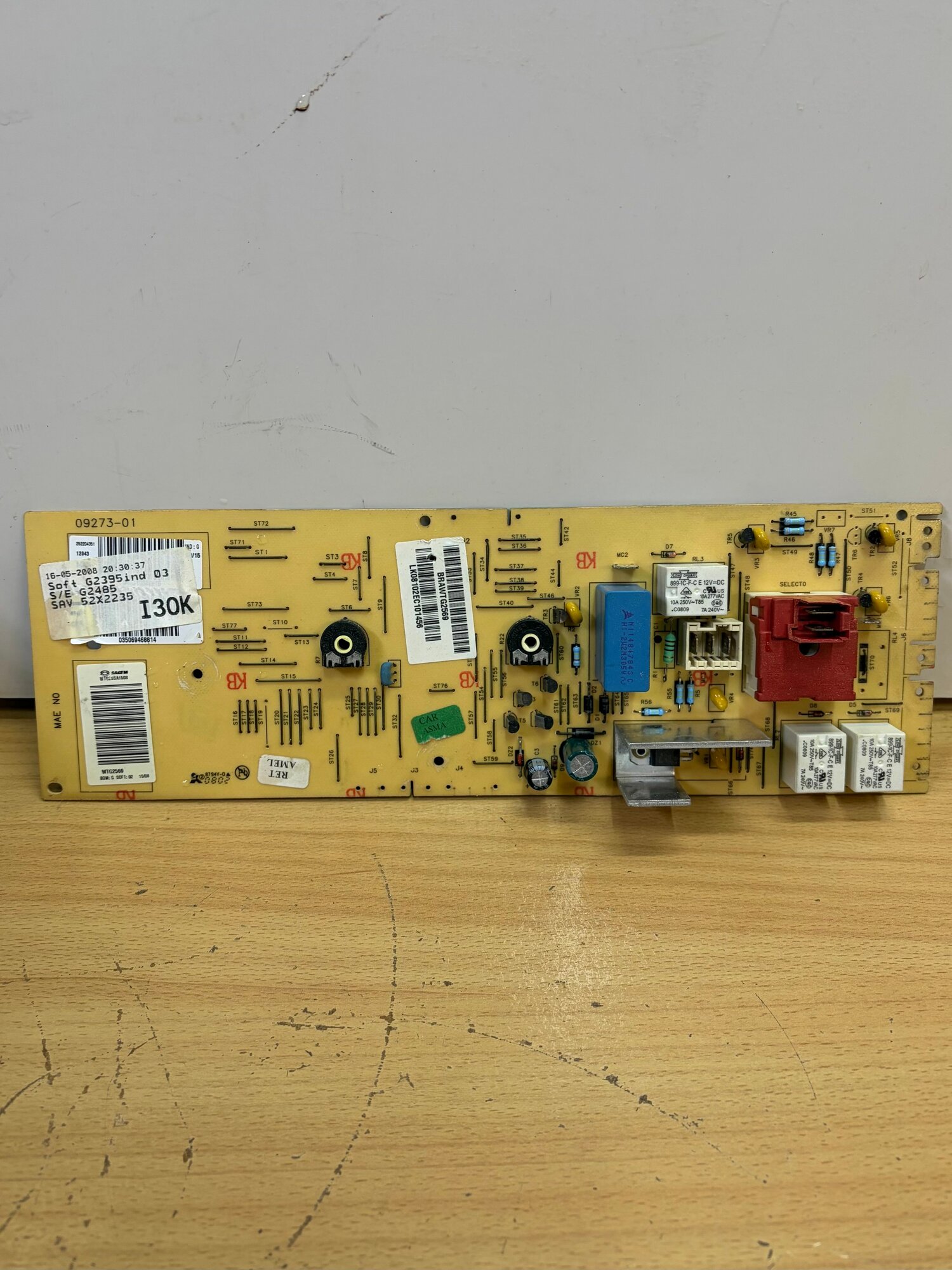 Модуль управления силовая плата 252981234A для стиральной машины Bosch Бош