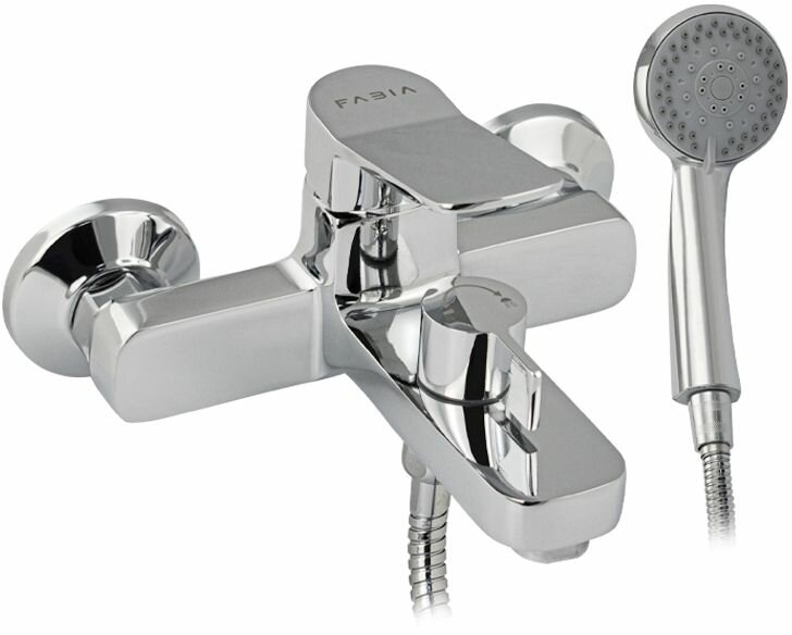 Смеситель для ванны FABIA ART9620 ЦАМ Хром