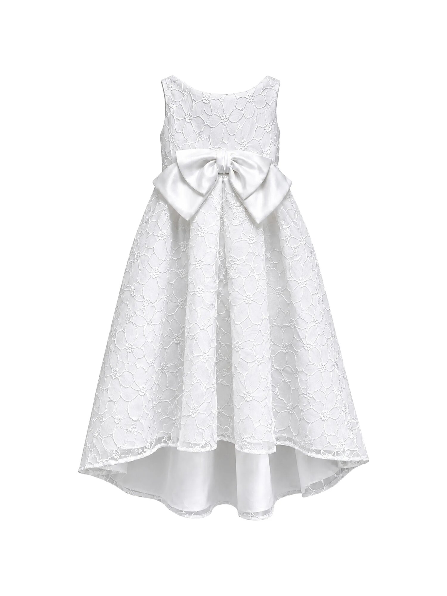 Платье Floral-lace bow-detail dress