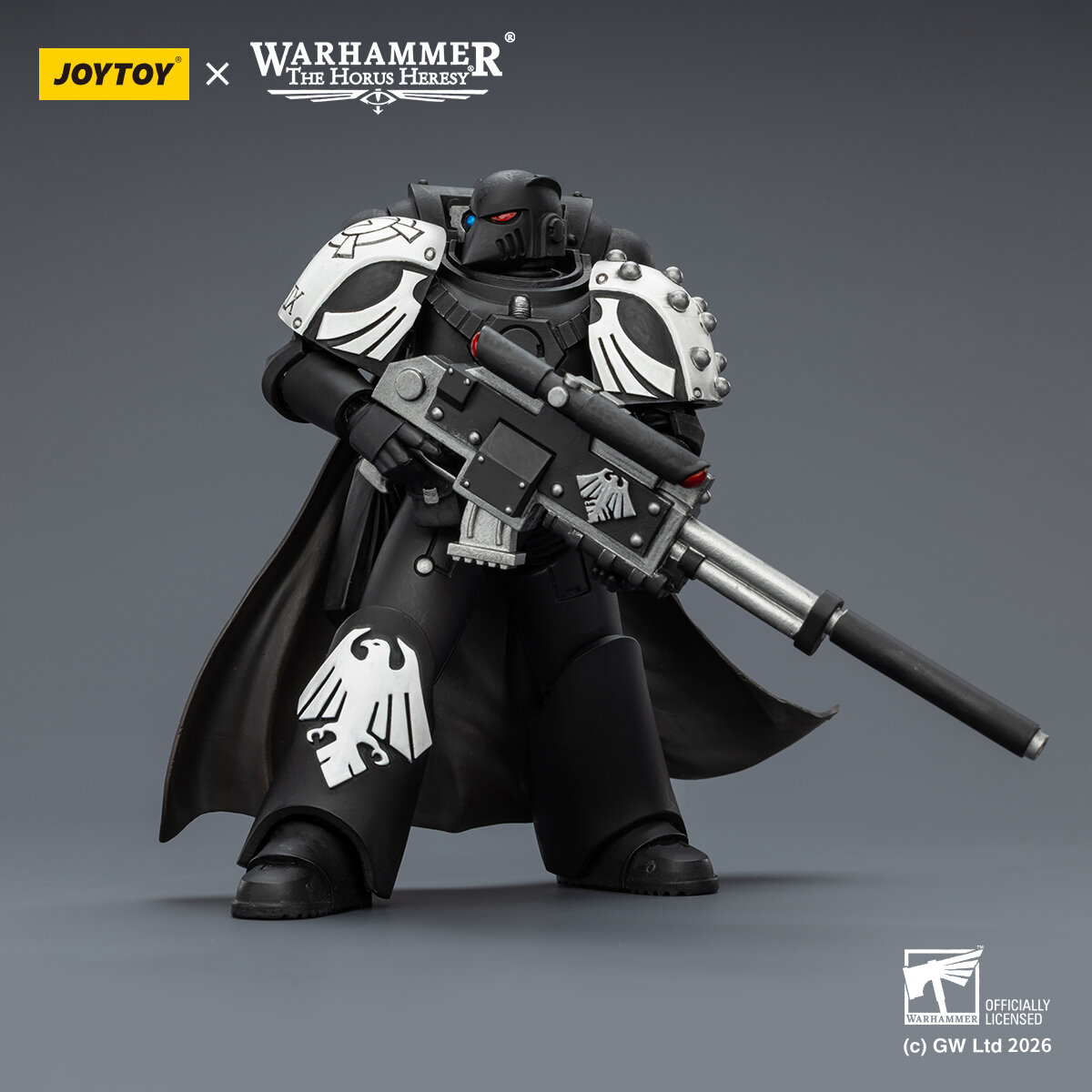 HIPLAY JOYTOY Набор экшен-фигурки Warhammer The Horus Heresy "Гвардия Ворона: Мор Дейтан с немезидской болт-винтовкой" JT03974 в масштабе 1/18 коллекционная фигурка 1/18 масштаб игровая фигурка