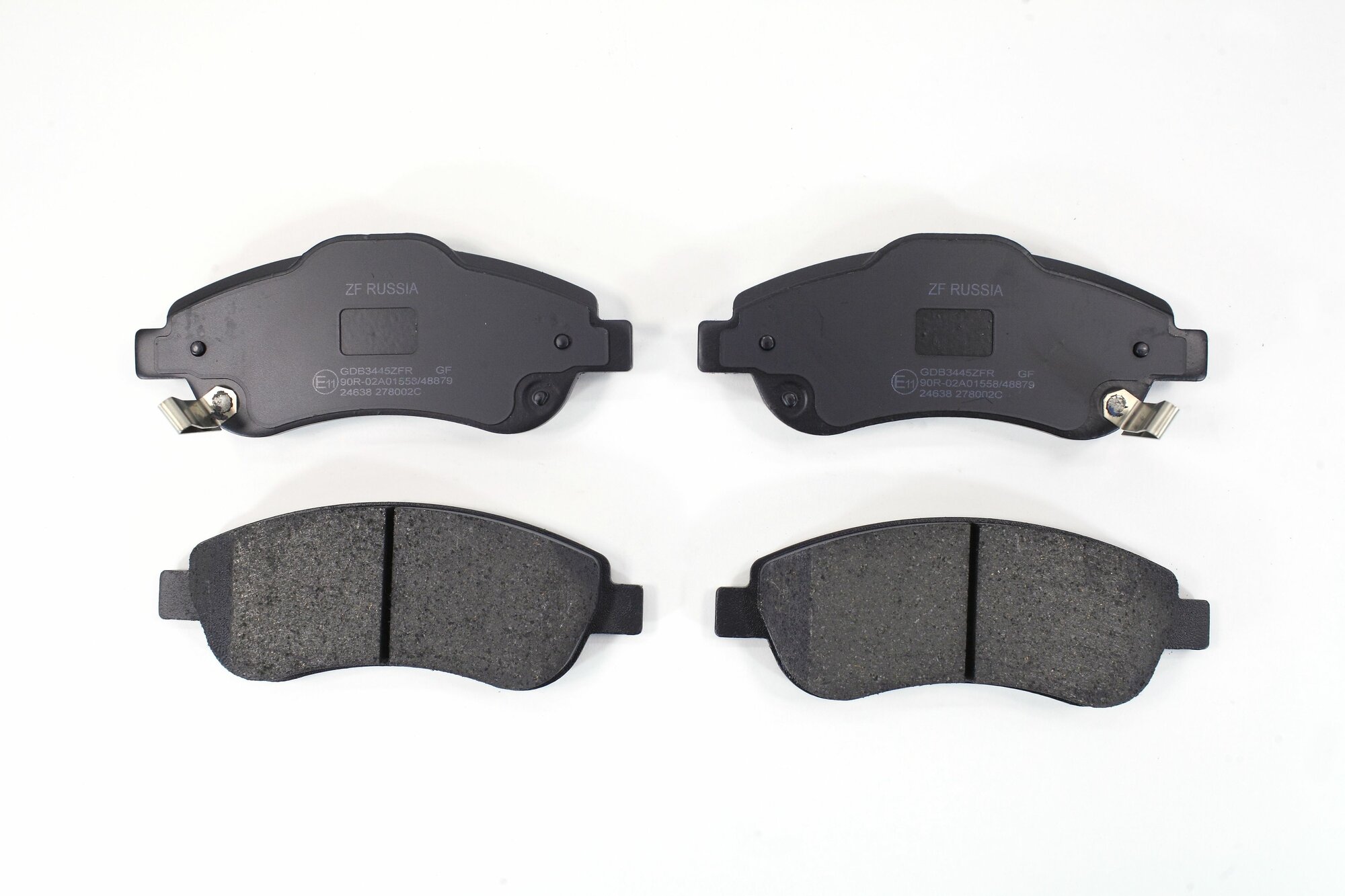 Колодки передние для HONDA CR-V 07- ZF Russia GDB3445 ZFR