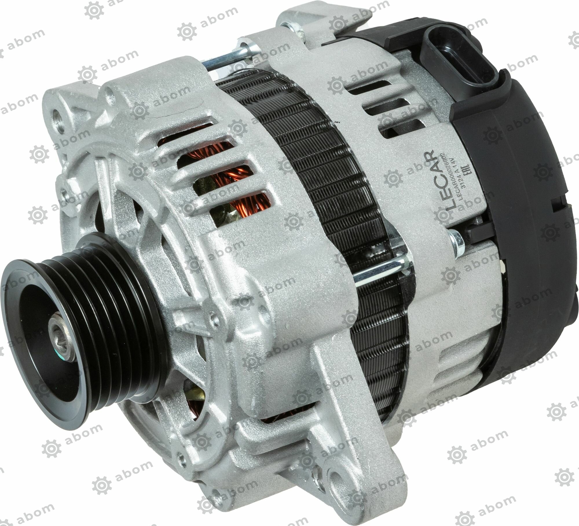 Генератор 85A Chevrolet Aveo T250, T255 05-14, Lacetti 04- LECAR LECAR000028802