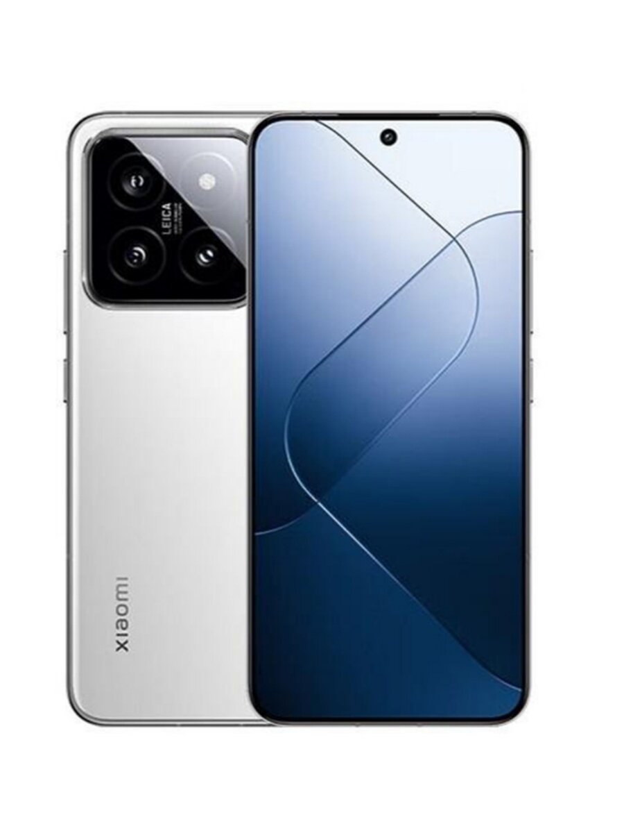Смартфон Xiaomi 14 5G 16GB+512GB White 2670x1200px Qualcomm Snapdragon 8 Gen3