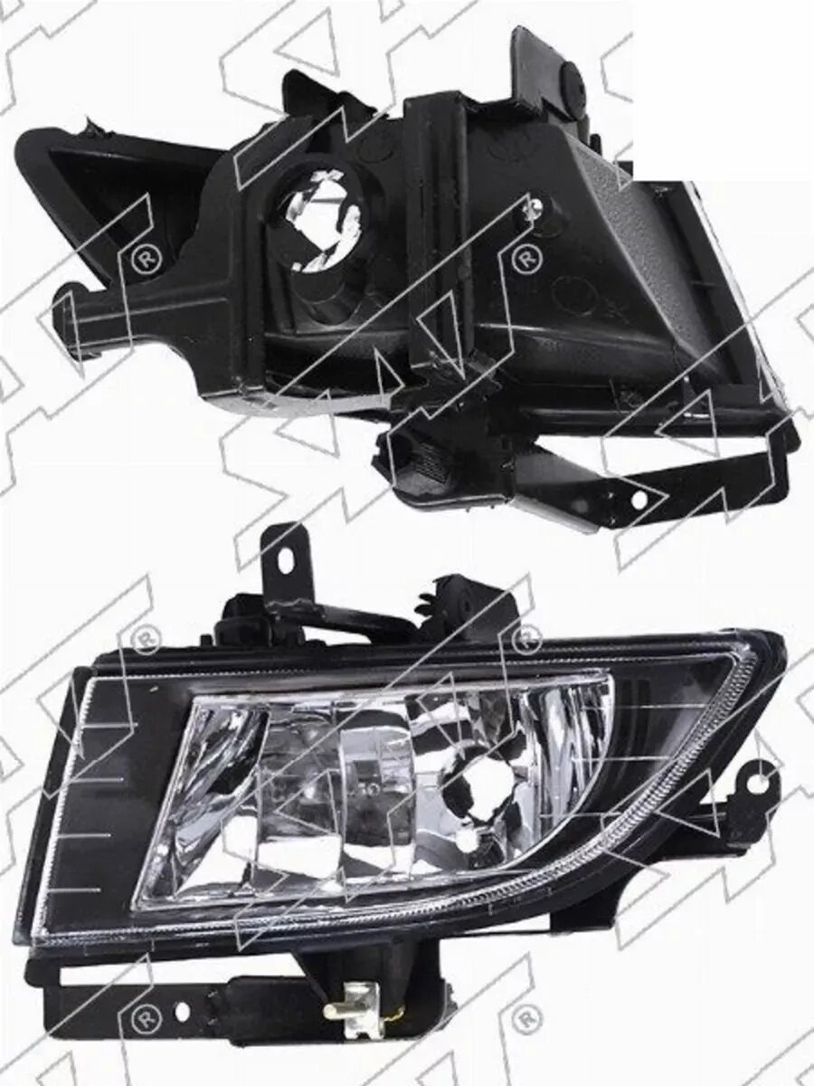 Фара противотуманная SAT ST-221-2015L слева Hyundai Sonata 04-07