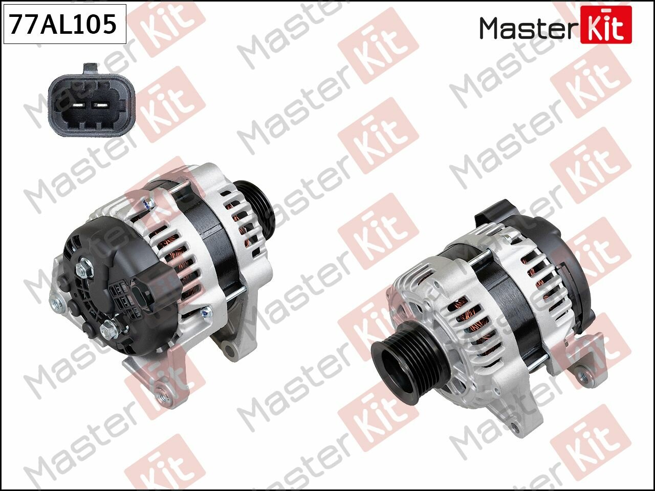 Генератор CHEVROLET CRUZE OPEL ASTRA J MASTERKIT 77AL105