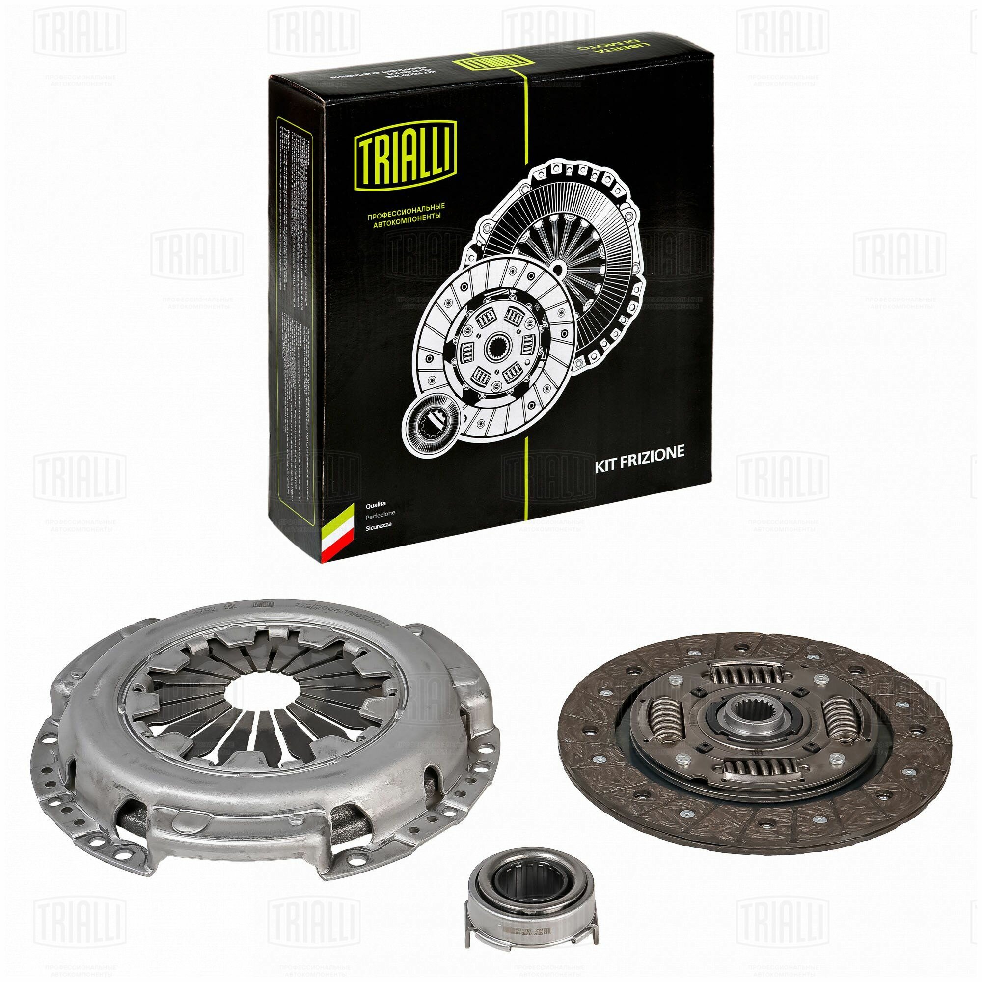 Сцепление в сборе для а м Chery indis S18D 11- 1.3i дв. SQR473F с мех. муфт TRIALLI FR 2707