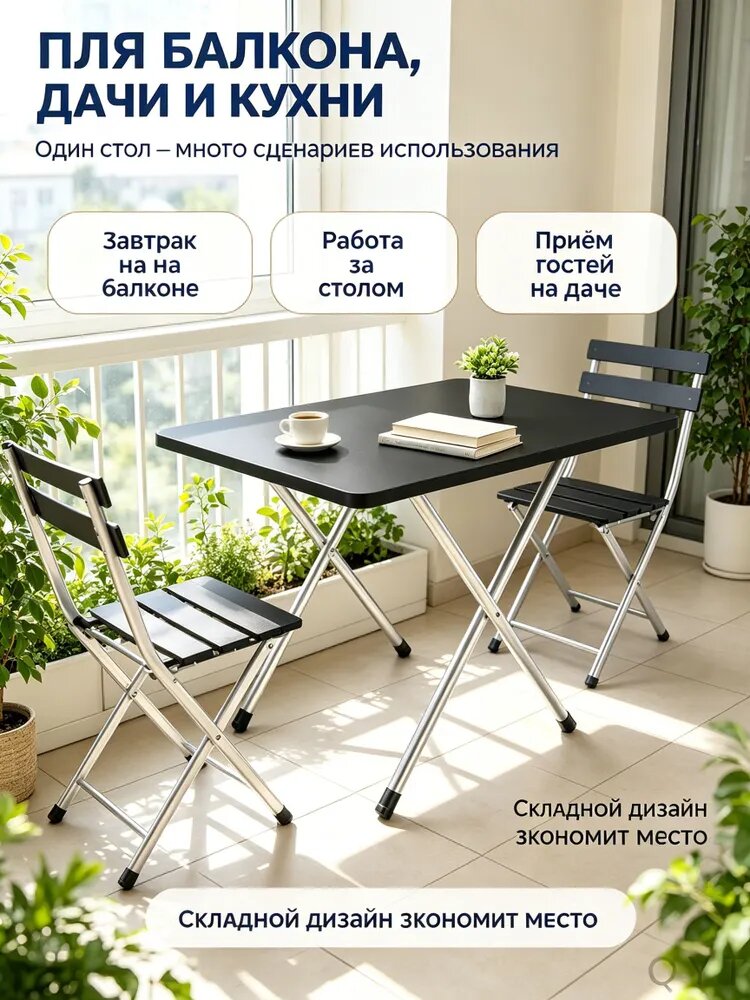 Стол-книжка Раскладной, 40х60х50 см