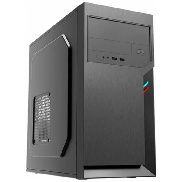 Компьютерный корпус с блоком питания 500Вт./Case Foxline FL-702, mATX, 1x5.25EXT, 1x3.5EXT, 2x3.5INT, 2xUSB 2.0, HDA, w/o FAN, w/500W ATX PSU, w/1.2m