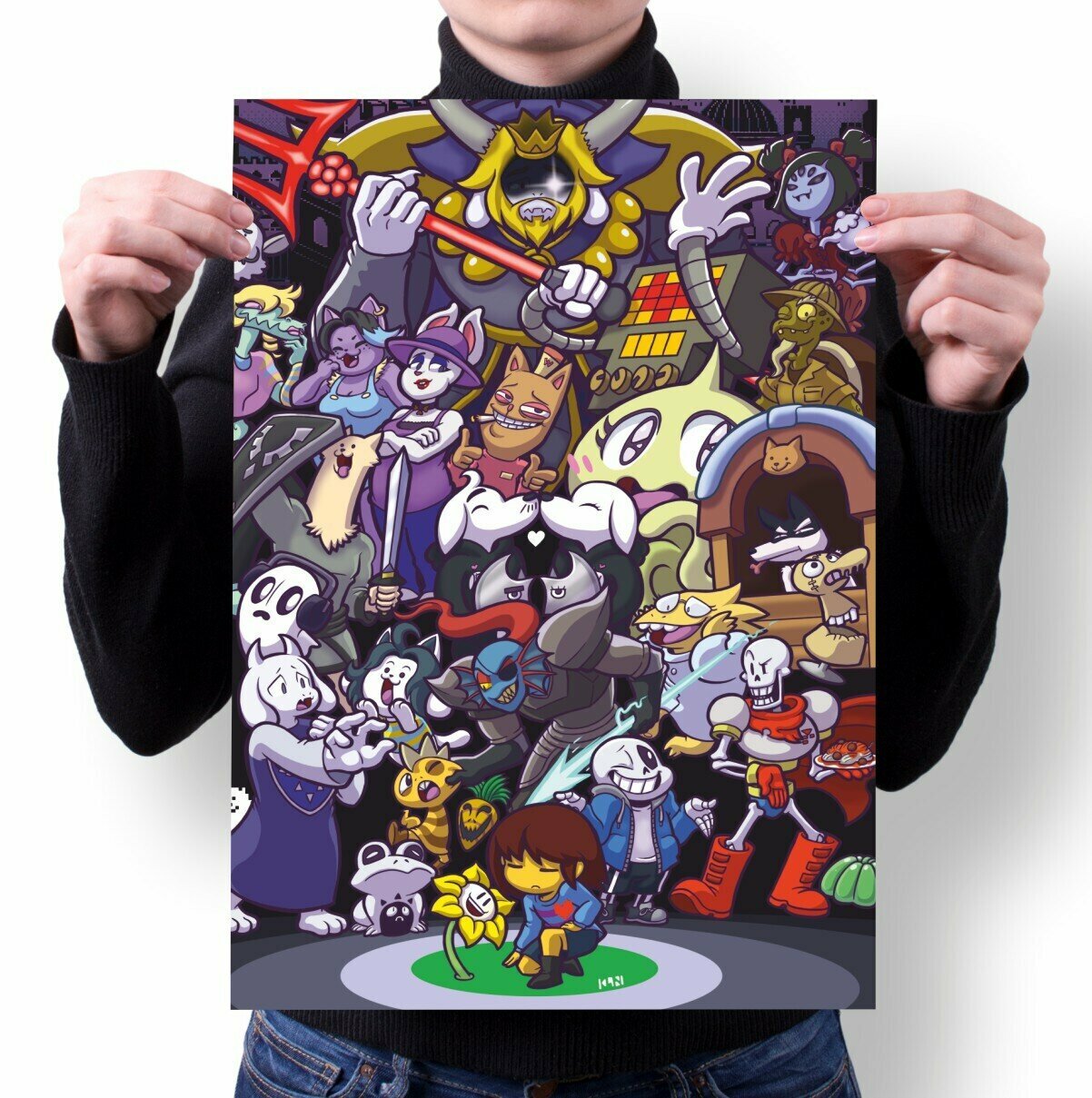 Плакат А1 Принт "Андертейл, Undertale" - 2