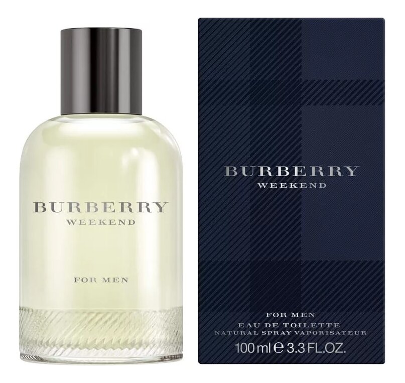 Туалетная вода мужская BURBERRY Weekend for Men, 100 мл. Цитрусовый, фруктовый аромат