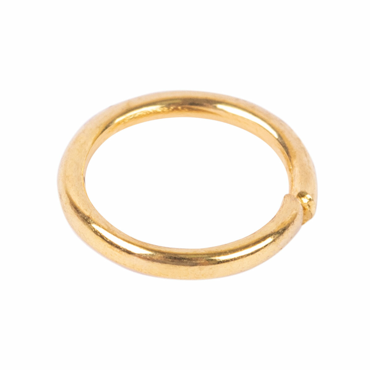 Кольцо для бус "Zlatka" R-07 7 мм №01 под золото