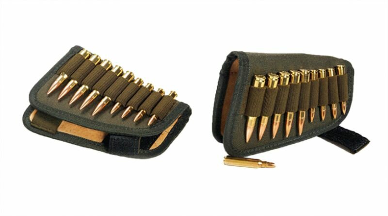 Патронташ VEKTOR на приклад, для патронов к нарезному оружию П-62