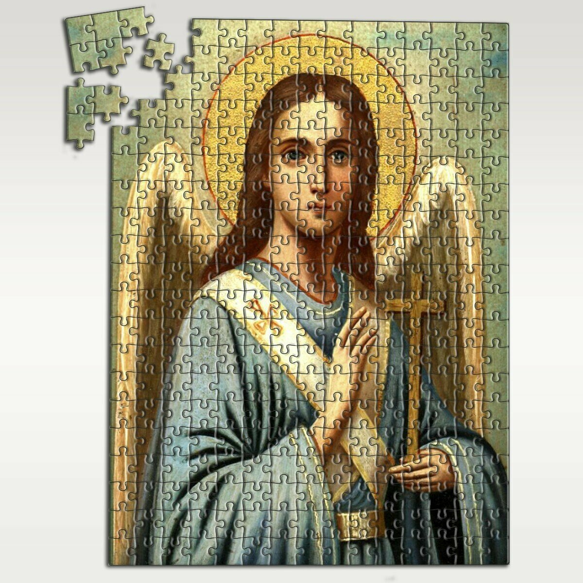 Пазл картонный А3: модель Икона ангела хранителя - 1690 П