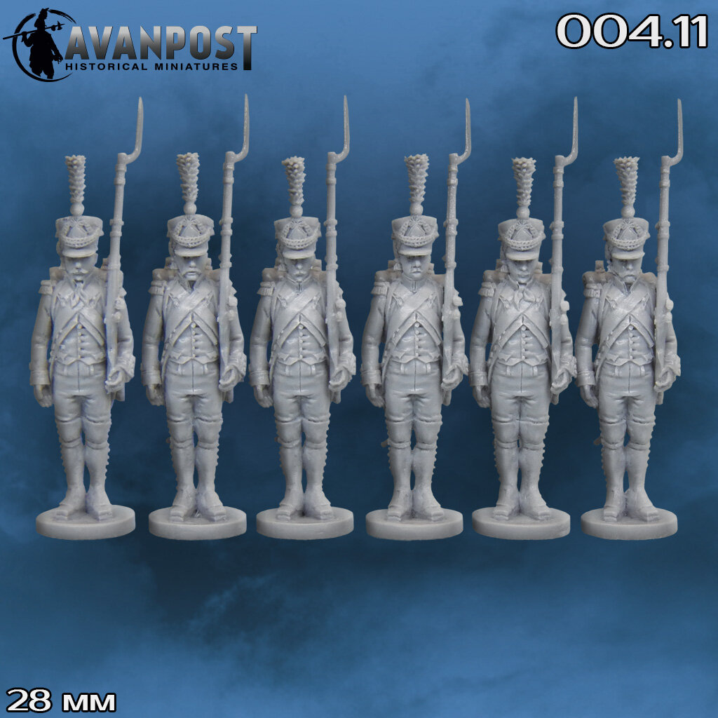 004.11АП Французская линейная пехота: вольтижерская рота