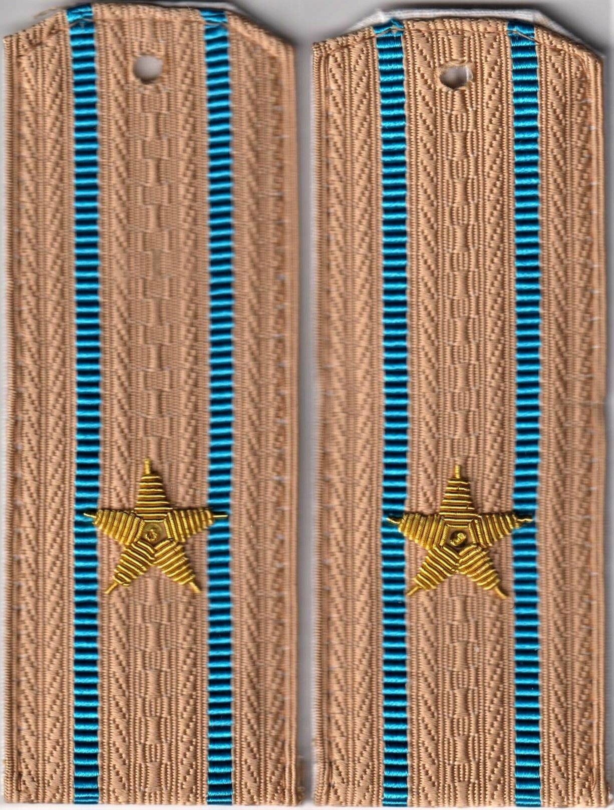 Погоны авиации ВМФ кремовые, майор