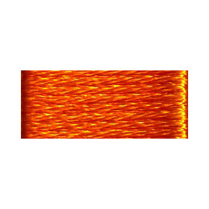 Мулине "DMC" Сатин 100% вискоза 8 м №S0741 оранжевый