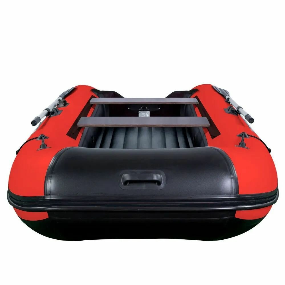 Лодка ПВХ RiverBoats RB-370 (НДНД) черно-красный