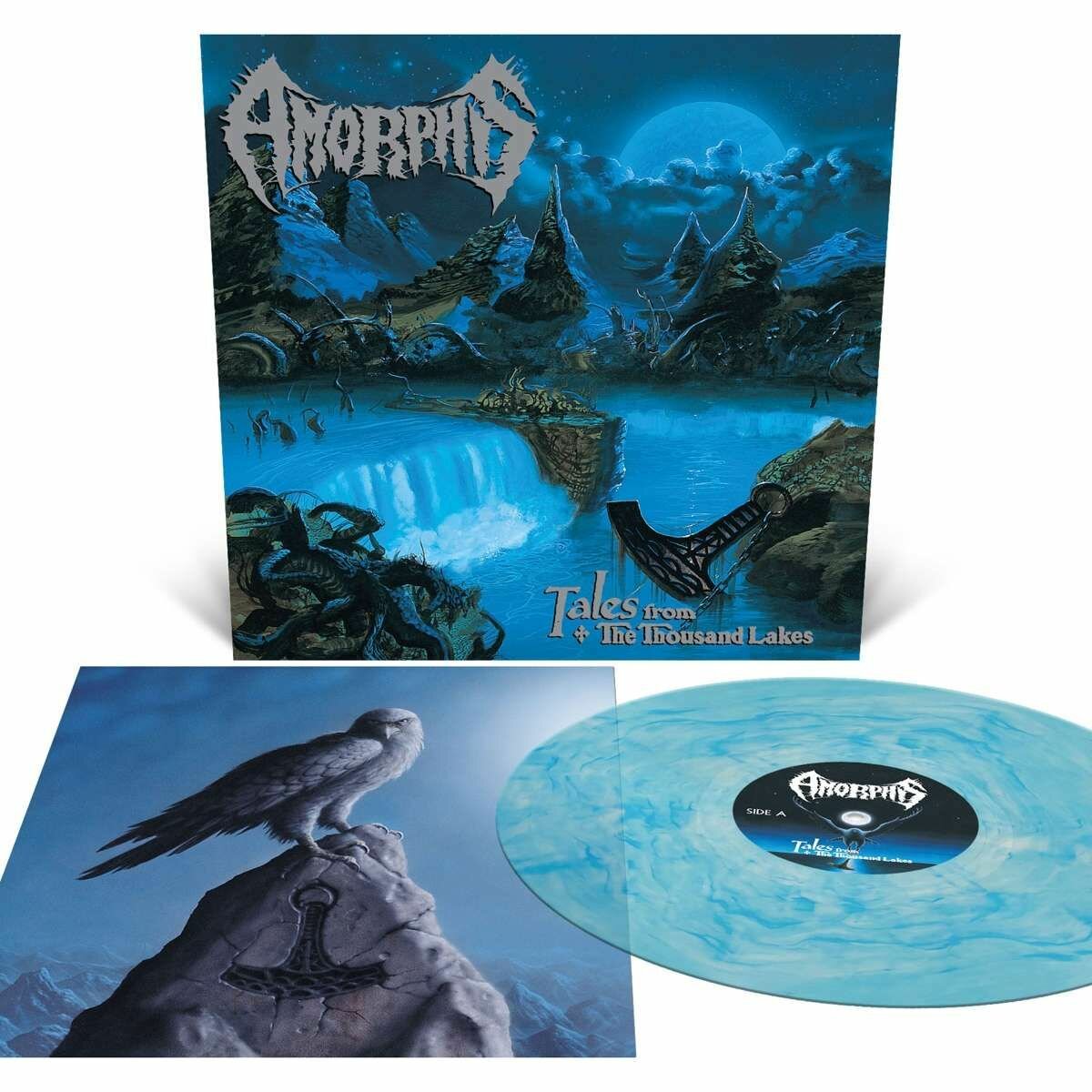 Виниловая пластинка Amorphis - Tales From The Thousand Lakes (Clear/Blue Marbled Vinyl) (1 LP)
