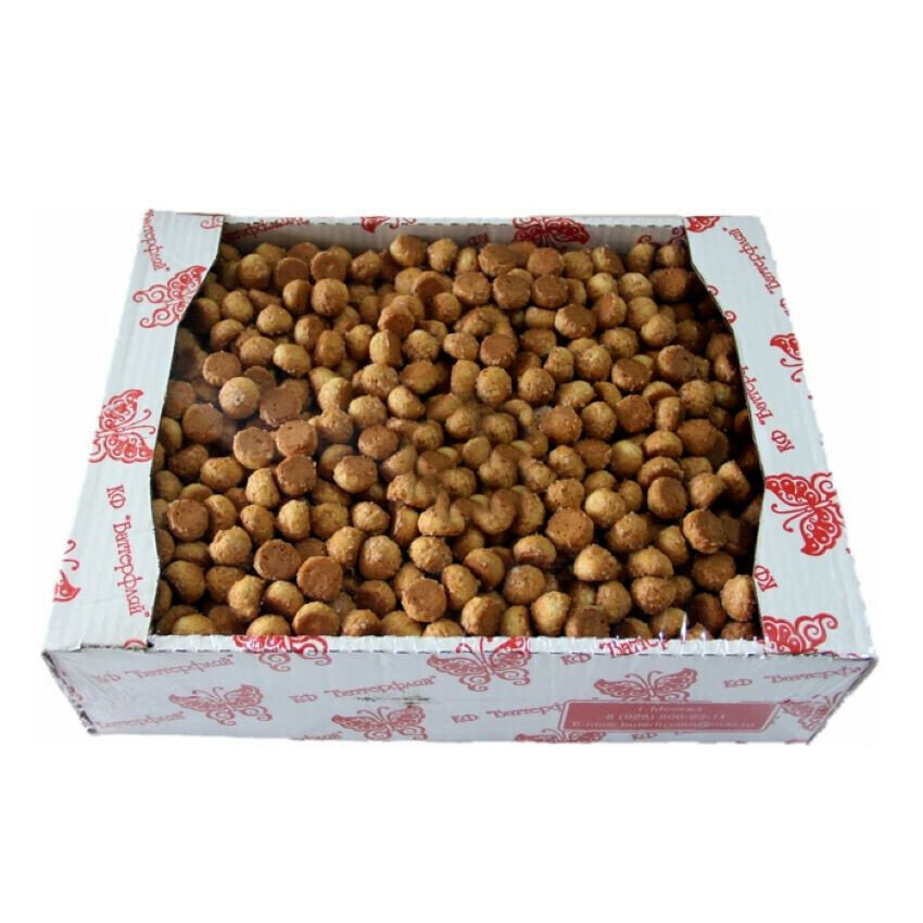 Печенье Шарики заварные с кунжутом, 1,5 кг