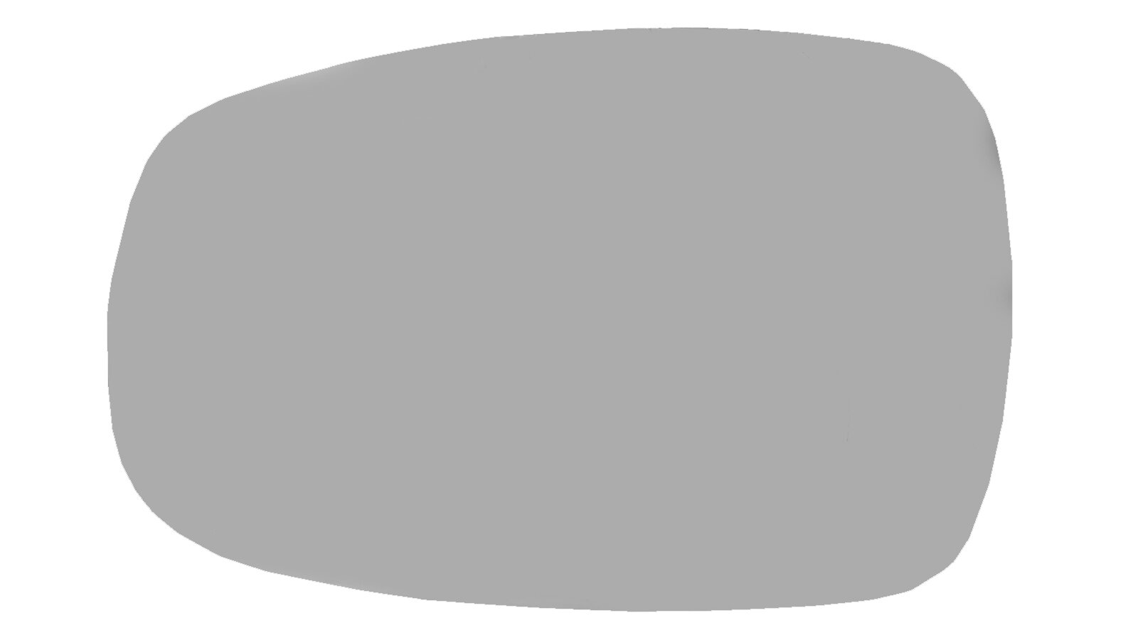 Стекло зеркала бокового ГАЗ-3110 антиблик/обогрев левое