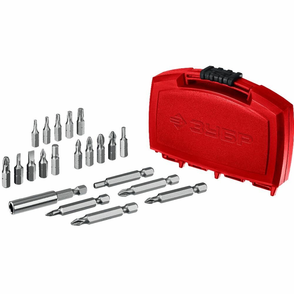 Наборы бит MX-21, 21 предмет ЗУБР 26600-H21