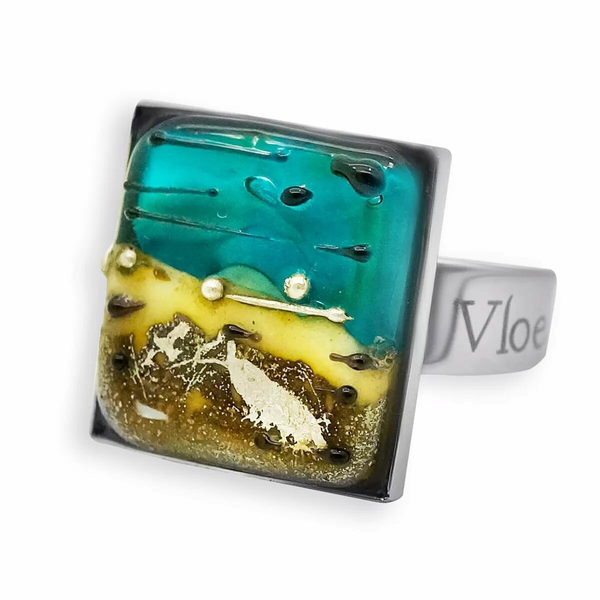 Печатка, муранское стекло, стекло