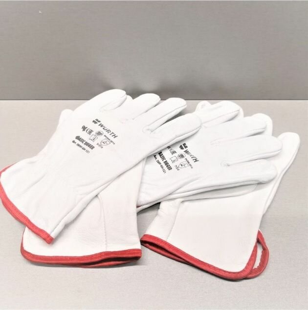 Перчатки защитные кожаные BASIC RIGGER, WURTH р-р 8, 0899404530