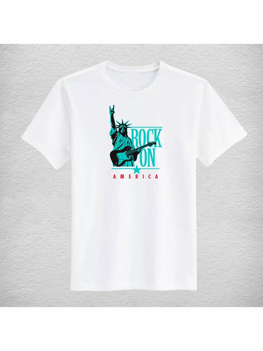 Футболка рок америка rock