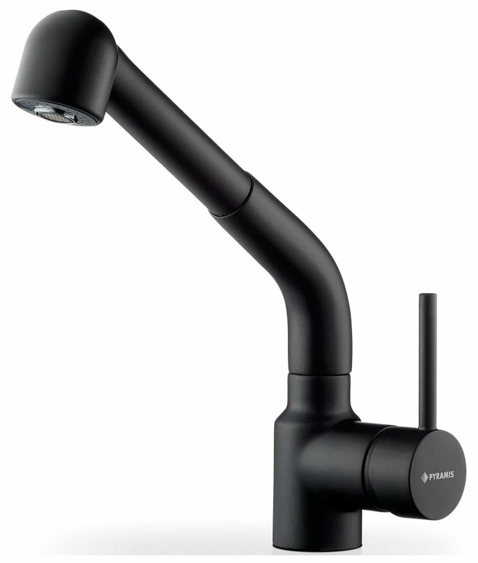 Кухонный смеситель Pyramis BALATA, латунь/графит (095300401)