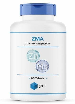 SNT ZMA ЗМА 470мг комплексная добавка для спортсменов, 60 таблеток