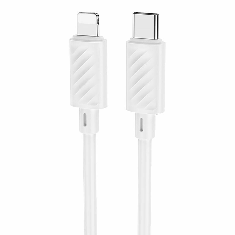 Кабель Hoco X88 Gratified, USB Type-C - Lightning, PD20W, 1м, белый