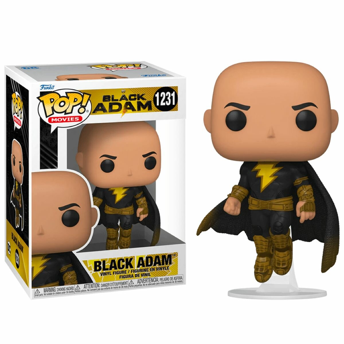 Фигурка Funko POP Black Adam из фильма Black Adam (2022) 1231
