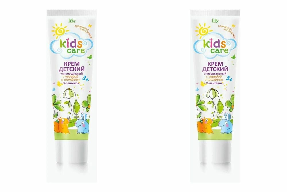 Iris cosmetic Крем детский, Kids Care, Универсальный, Череда и Шалфей, 100 мл